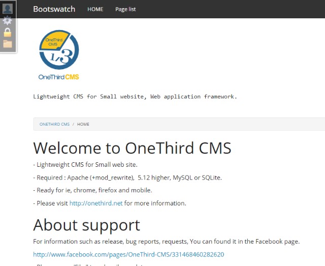 Yeti | OneThird CMS